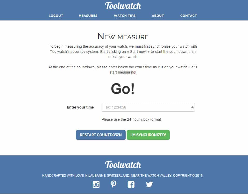 Toolwatch - Measure The Accuracy Of Your Watch