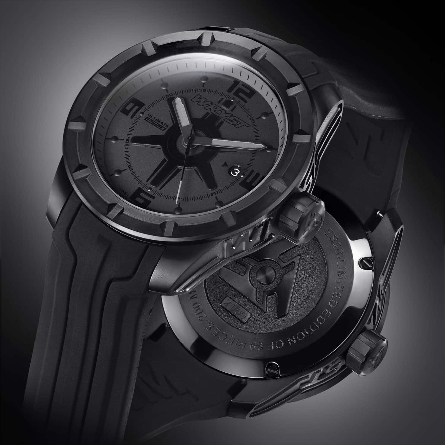 Wryst Ultimate ES20 Swiss watch inspired by extreme sports